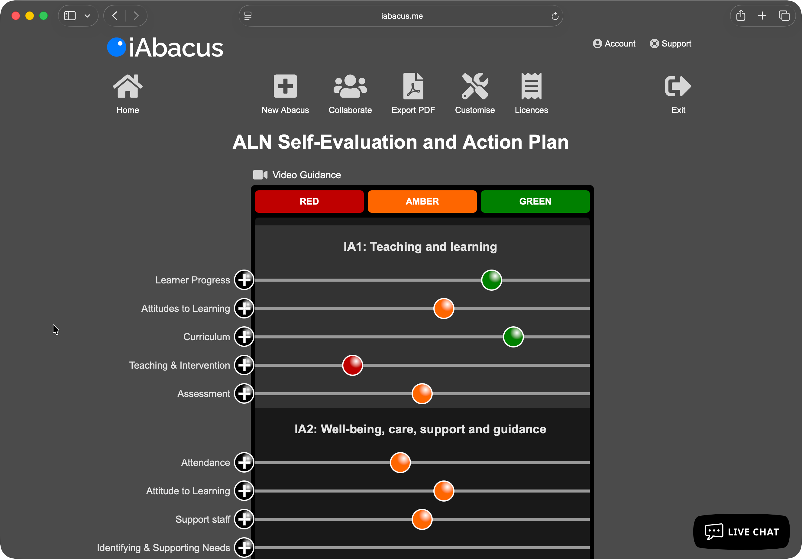 iAbacus Wales Starter Edition: NR:EI, ALN & Attendance