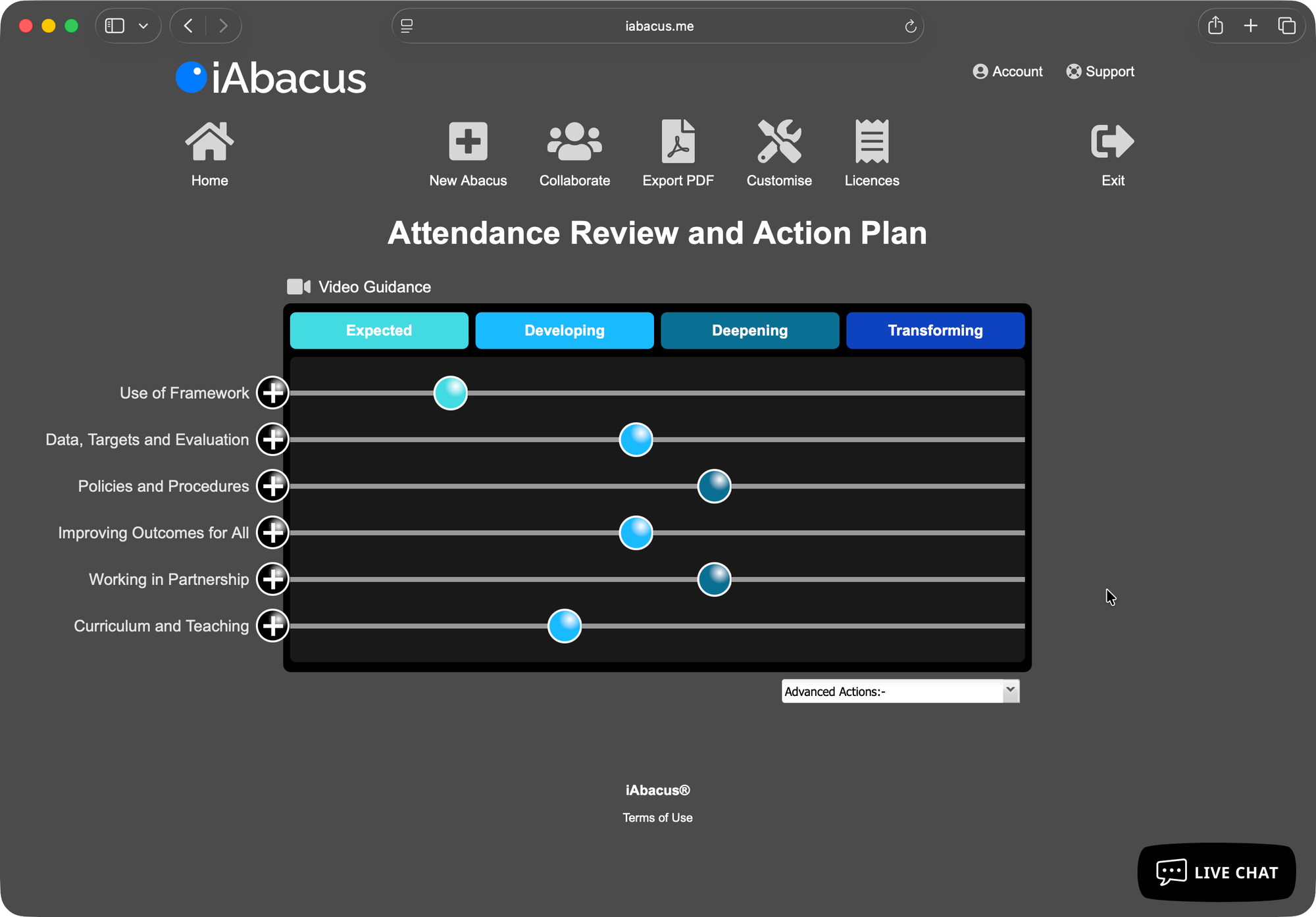 iAbacus Wales Starter Edition: NR:EI, ALN & Attendance